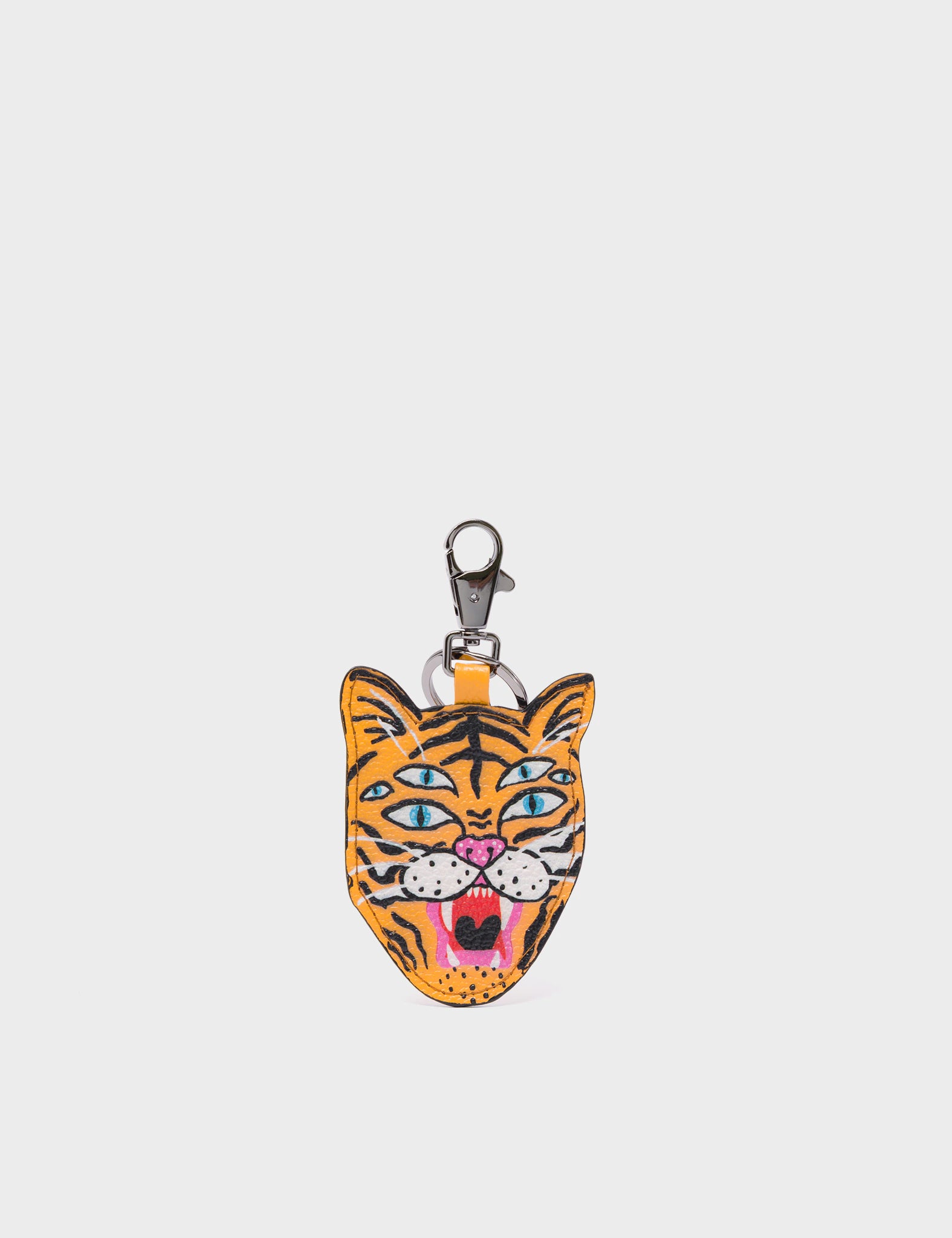 Happy Tiger - Marigold Leather Keychain – Min & Mon